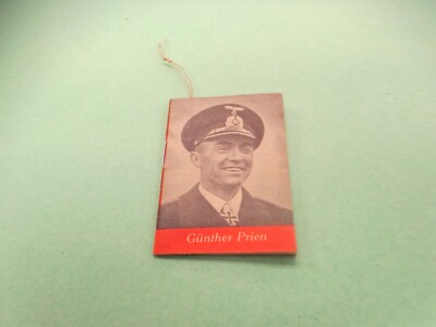 1939-45 WW2 GERMAN Gunther Prien WEHRMACHT TAG Original Vintage | eBay