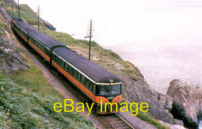 Photo 6x4 Push-pull train near Bray Head A three-car push-pull set ...