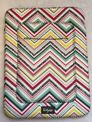 Thirty One 31 IPad Tablet neoprene case cover chevron design | eBay