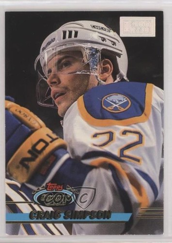 1993-94 Topps Stadium Club 1st Day Issue Craig Simpson #305 | eBay