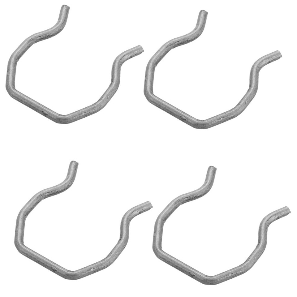 4 Pcs Fuel Injector Clamp Disassembly Tools Iron Plug Retainer Buckle ...