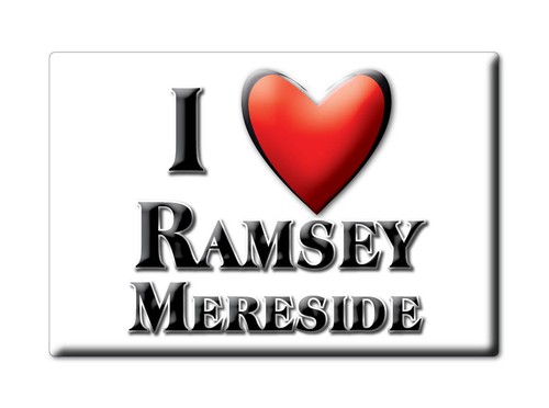 Ramsey Mereside, Cambridgeshire, England - Fridge Magnet I Love ...