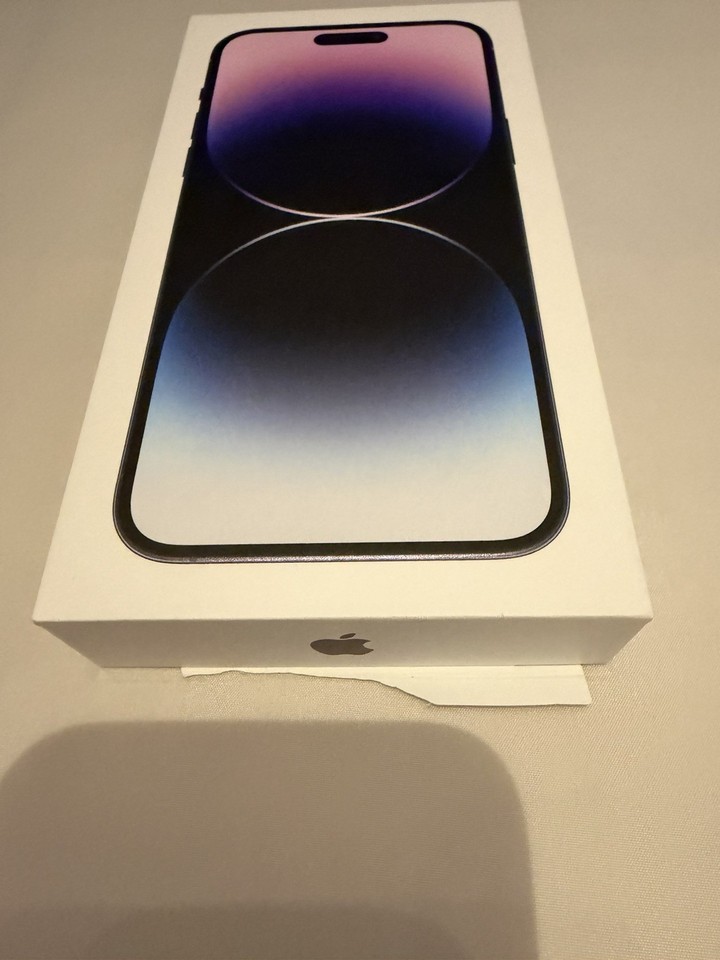 Genuine EMPTY Apple iPhone 14 Pro Max EMPTY BOX with papers and ...