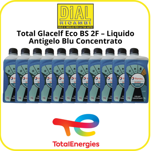 Total Glacelf Eco BS 2F – Liquido Antigelo Blu Concentrato 11L ...