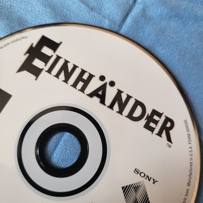 Einhander Sony PlayStation 1 PS1 PSX Disc CLEAN & Well-cared (original ...