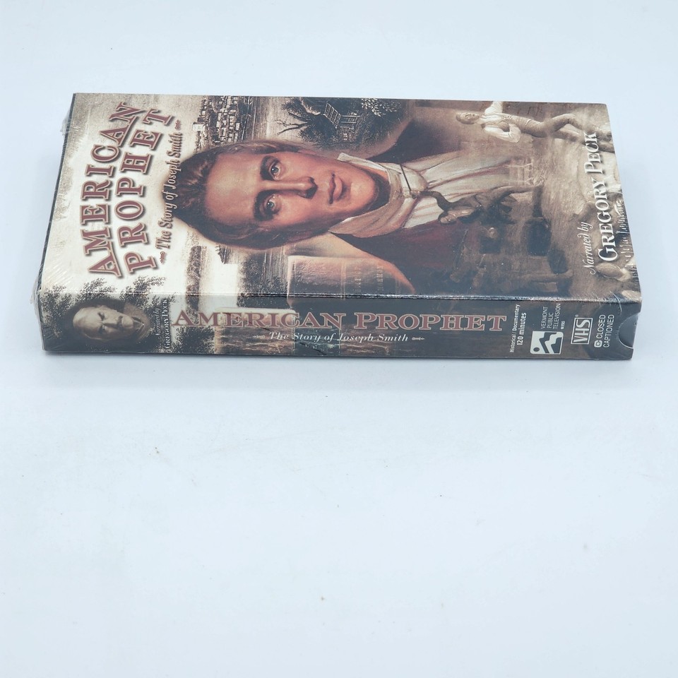 American Prophet: The Story Of Joseph Smith 1999 VHS LDS Mormon NIB ...