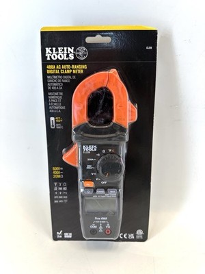 Klein Tools 400 Amp Digital Clamp Meter AC Auto Ranging W/ Temperature ...