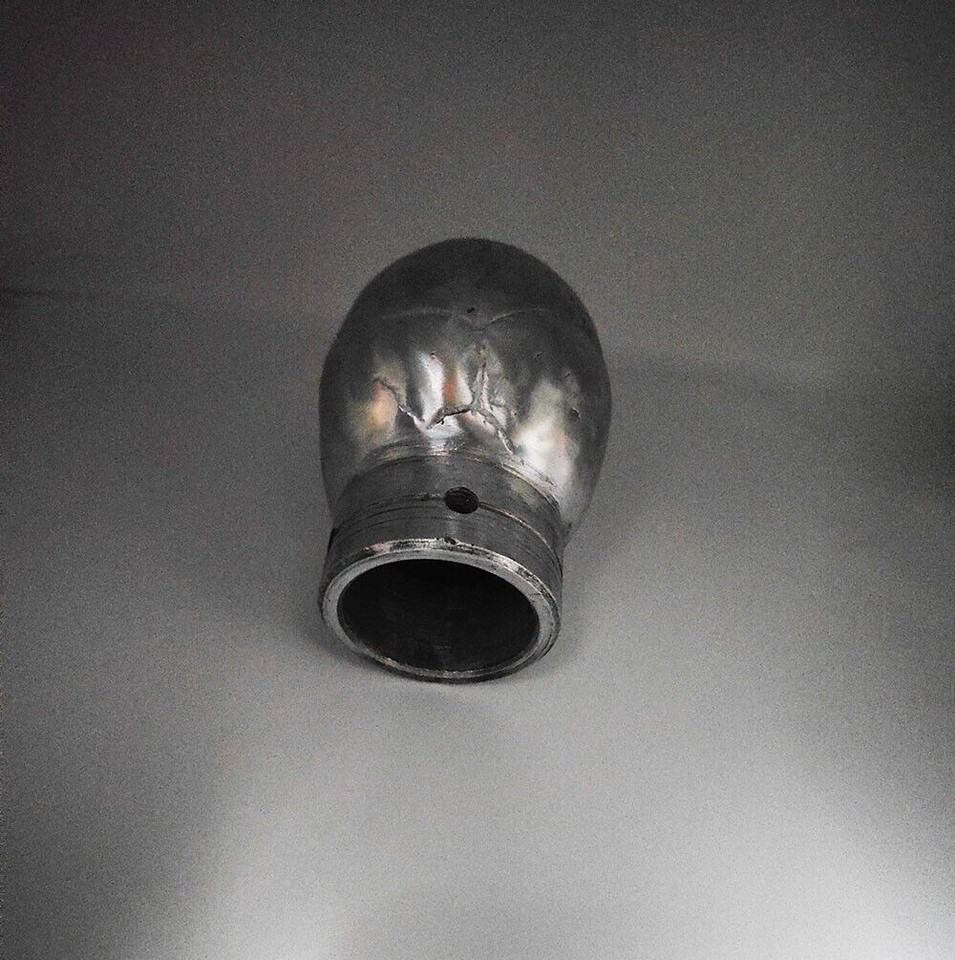 ALLOY SKULL EXHAUST PIPE TIP SILENCER END FIT FOR Car/Motorcycle 2 inch ...