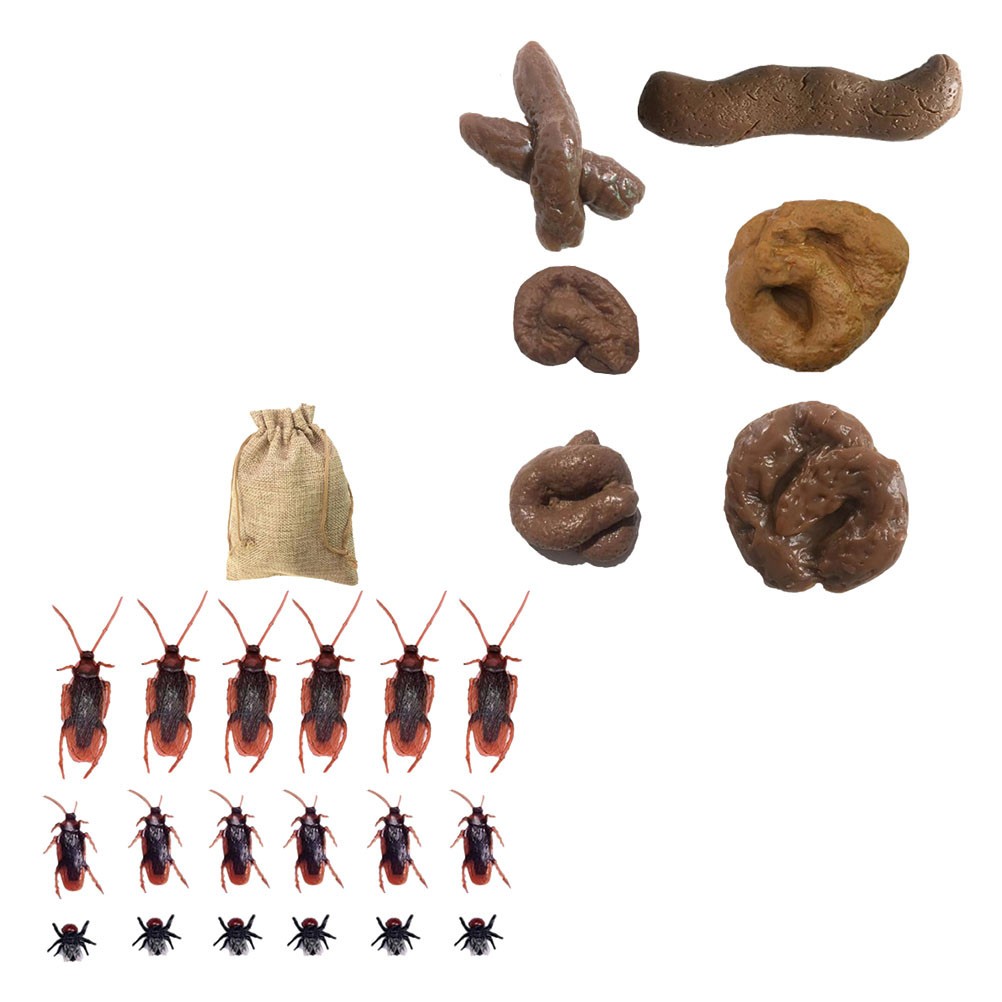 1 Set Simulation Poo Toys Realistic Feces Prank Toy April Fool's Day ...