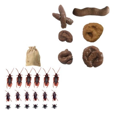 1 Set Simulation Poo Toys Realistic Feces Prank Toy April Fool's Day ...