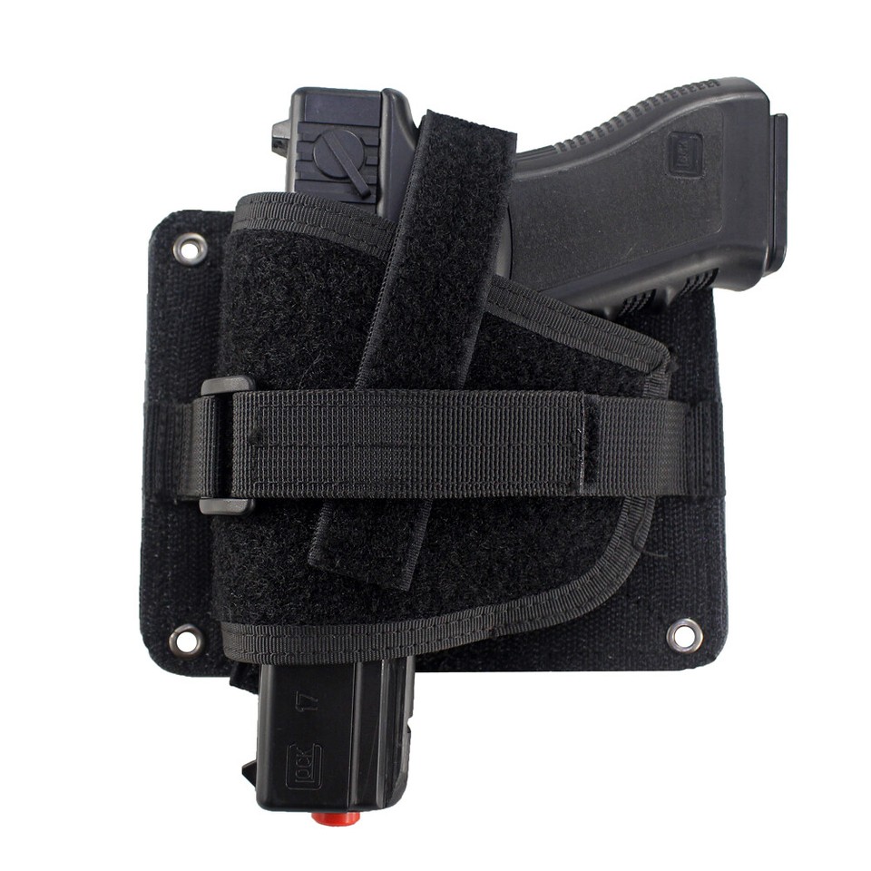 Tactical Concealed Hook&Loop Gun Holster Ambidextrous for Backpack ...