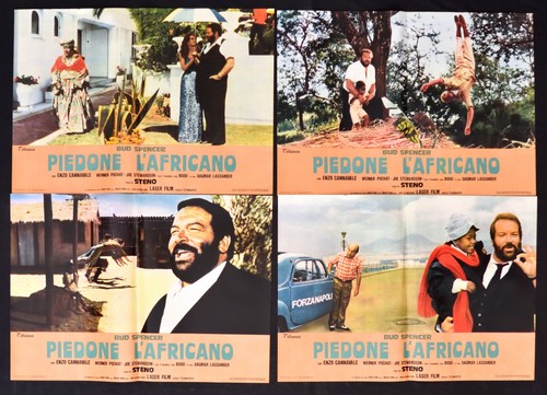 Fotobusta Piedone L'African Bud Spencer Enzo Cain Lassander F199 | eBay