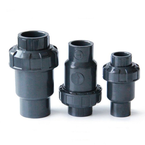 UPVC Grey Check Valves Solvent Weld Non-Return Valve For20/25/32/40/50 ...
