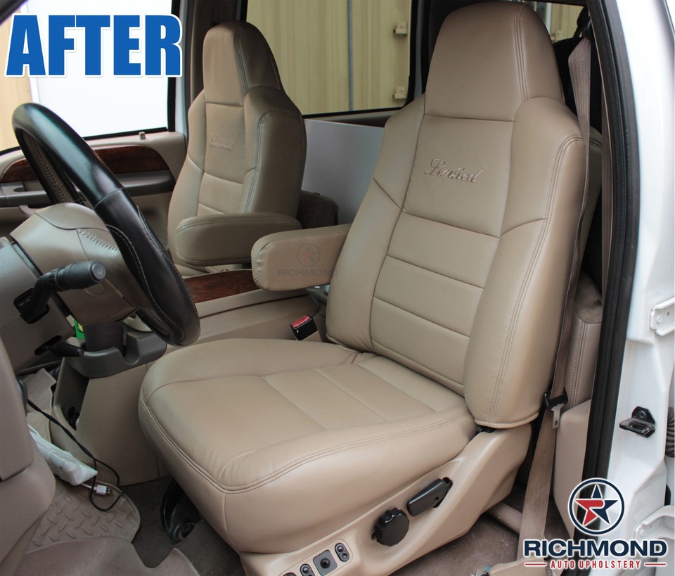 2002-2005 Ford Excursion Limited -Passenger Complete LEATHER Seat ...