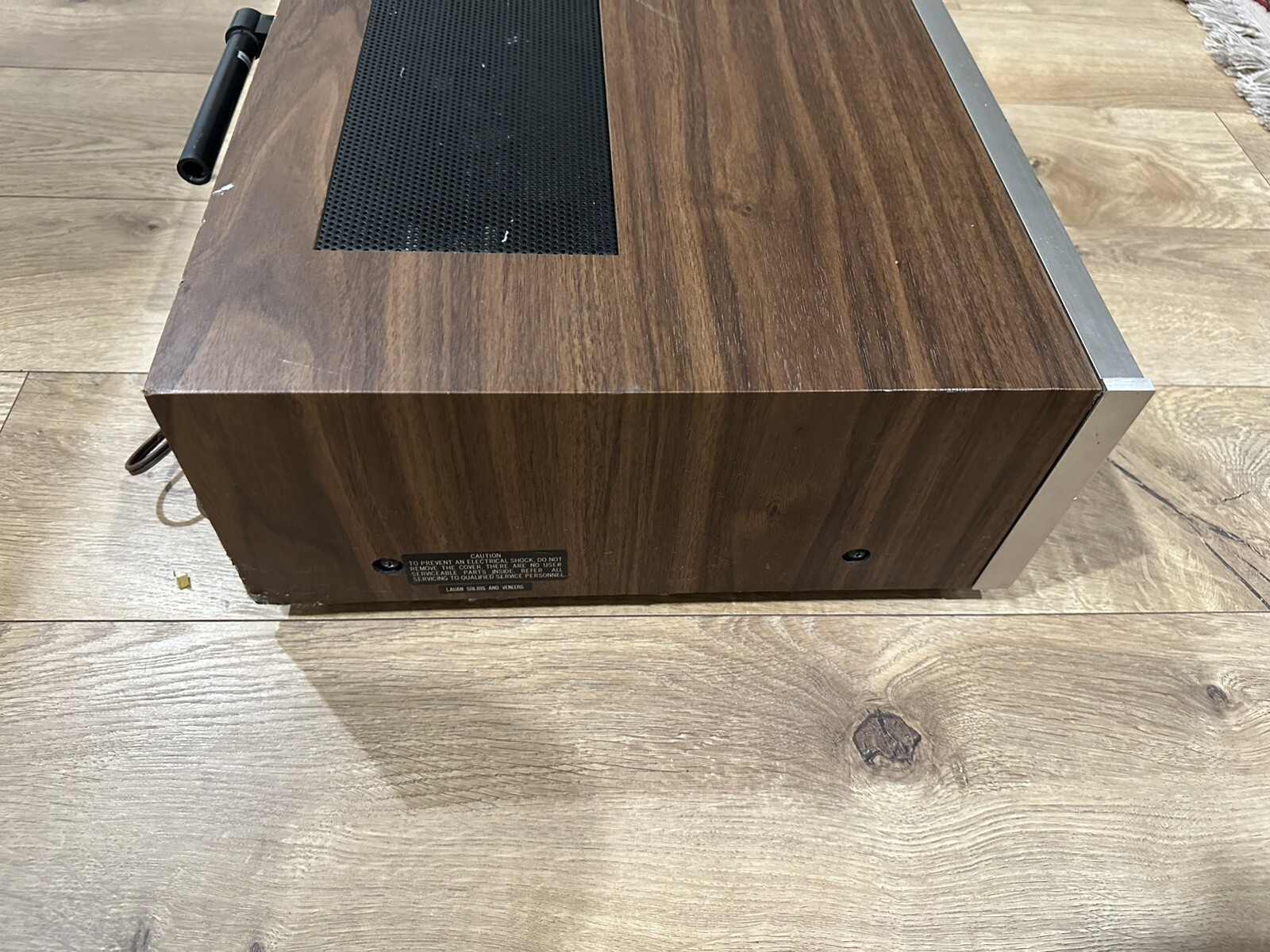 Nikko 5055 Stereo Receiver Silver Face Wood TESTED 100% Working ...