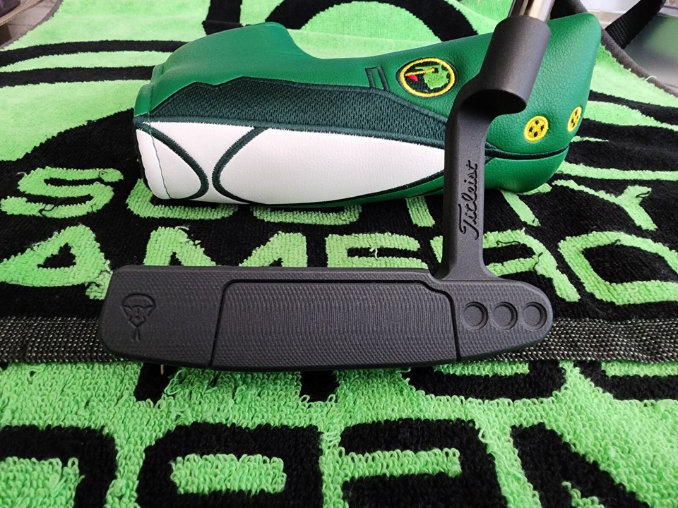 Rare Scotty Cameron Select Newport Custom Shop Black Bullet Back Putter ...