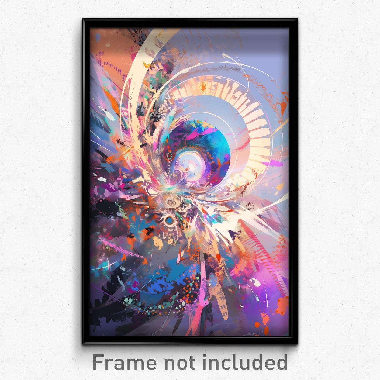 Art Poster - Infinite Abbey (Psychedelic Trippy Weird 11x17 Print) | eBay