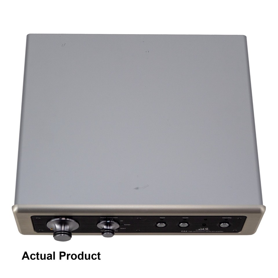 ATC CA2 Pre Amplifier MK1 Mark 1 - Stereo Preamp Silver Black Fascia ...