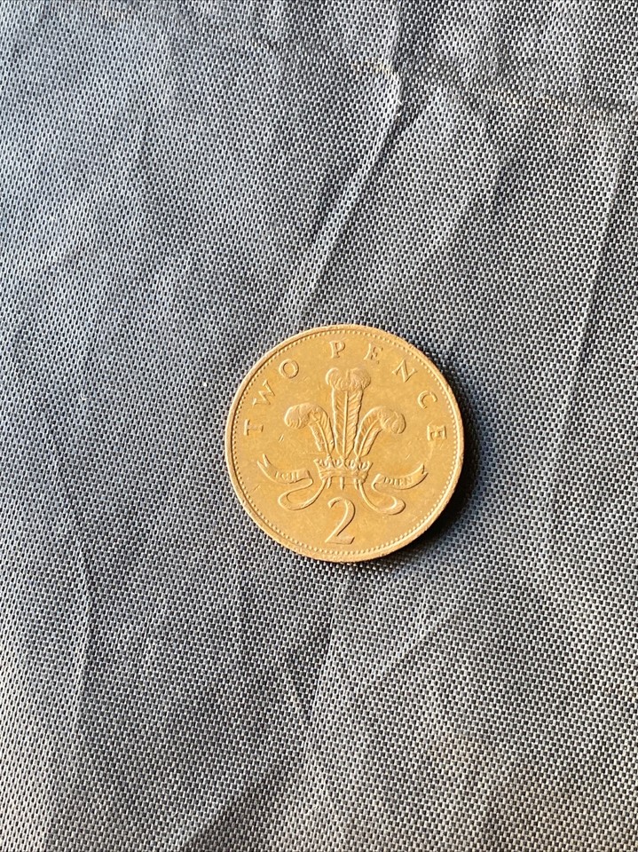 1985 Very rare, valuable,collectable Two Pence 2p coin 1985 Very RARE ...
