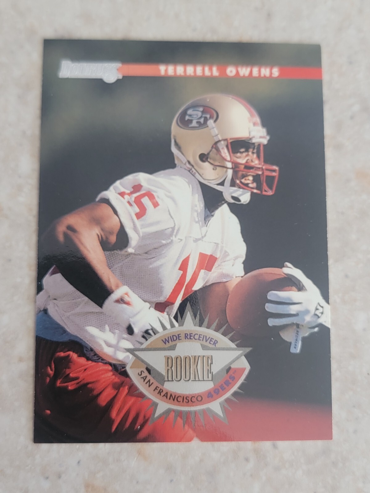 Terrell Owens 1996 Donruss Rookie Card NM San Francisco 49ers | eBay