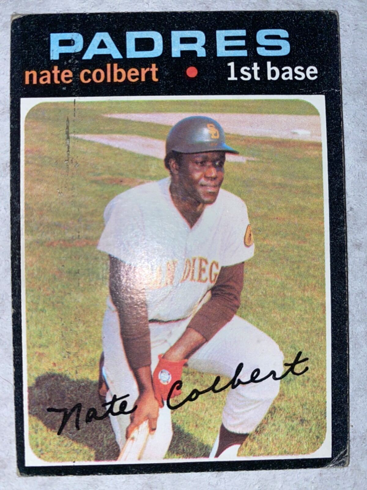 1971 Topps #235 Padres Nate Colbert Baseball Card | eBay