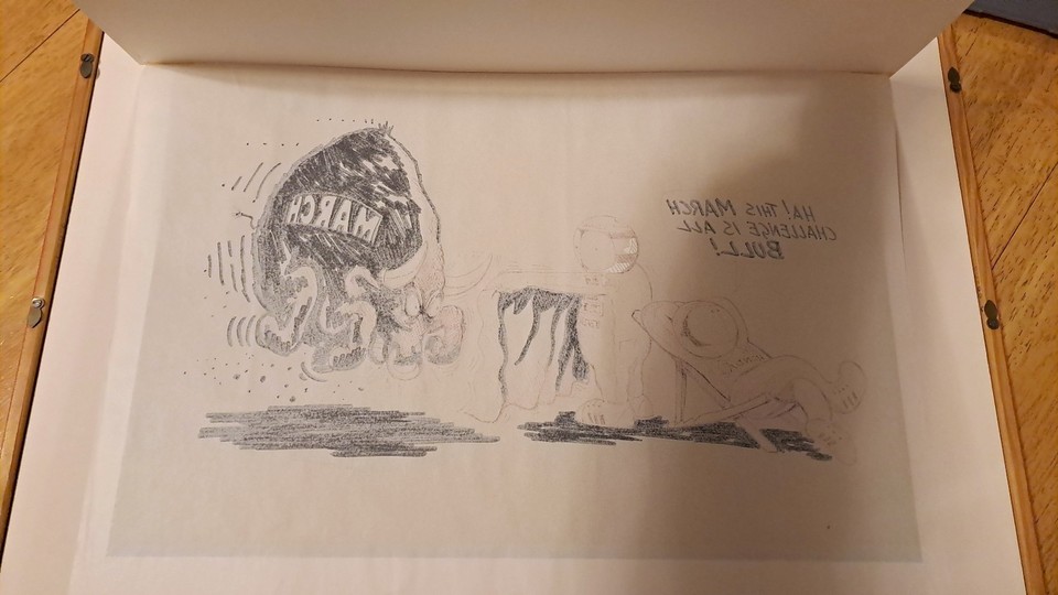 Jim Bamber Original Autosport Cartoon Artwork & Signed Letter. Senna ...