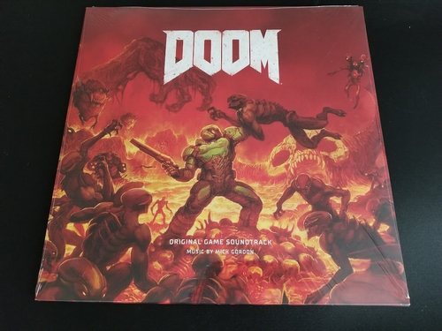 DOOM Original Video Game Soundtrack OST 2LP 180g Red Vinyl Mick Gordon ...