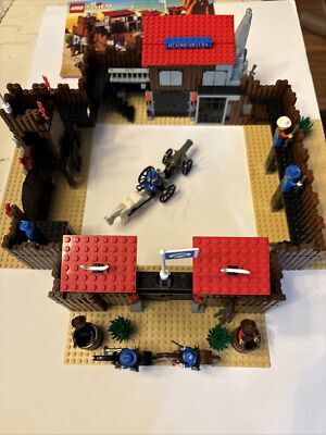 LEGO Fort Legoredo Western Cowboys 6769 Complete Vintage 1996 Cavalry ...