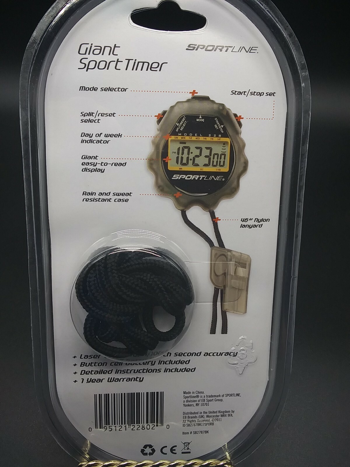 Sportline Giant Sport Timer Fitness Stopwatch With Whistle for sale ...
