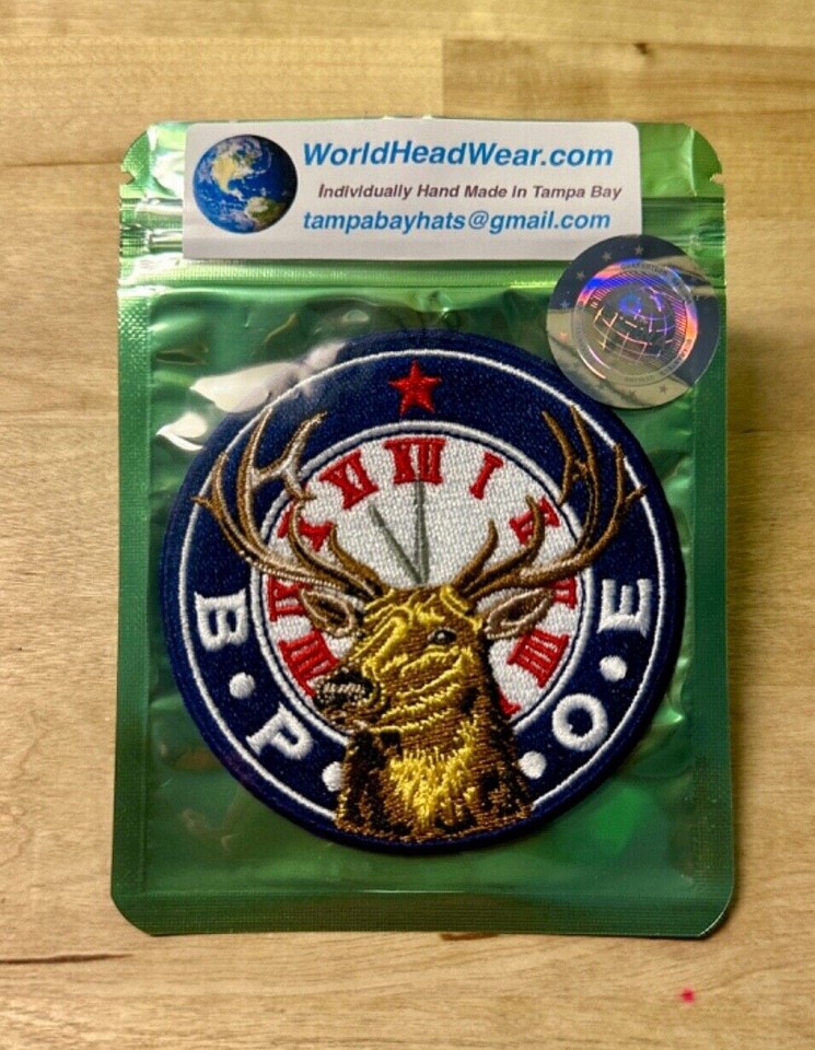 Elks Lodge Patch High Quality Embroidered Collectable Patch Iron-on or ...