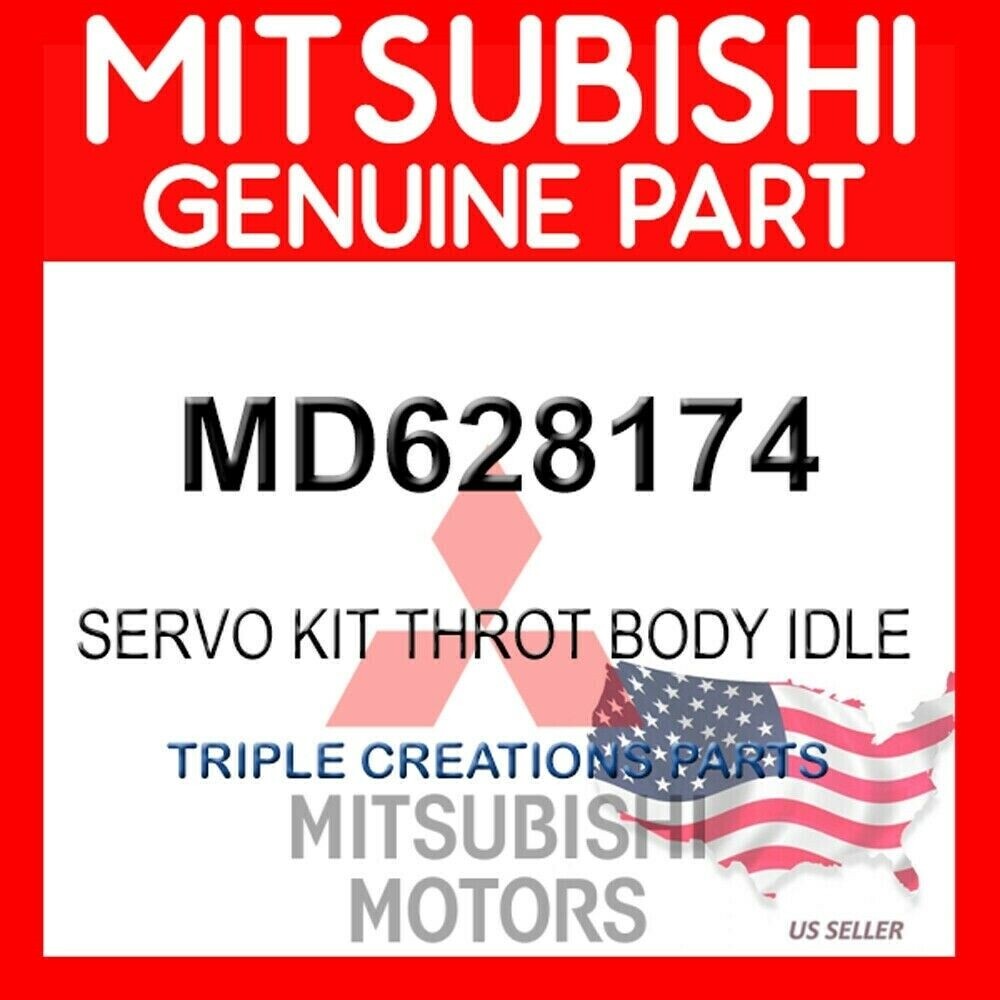Genuine Mitsubishi MD628174 Servo Kit Throttle Body Idle Speed Control ...