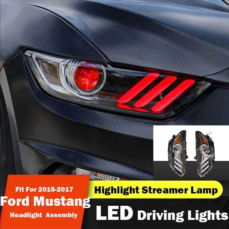 Demon Eyes Headlights Mustang