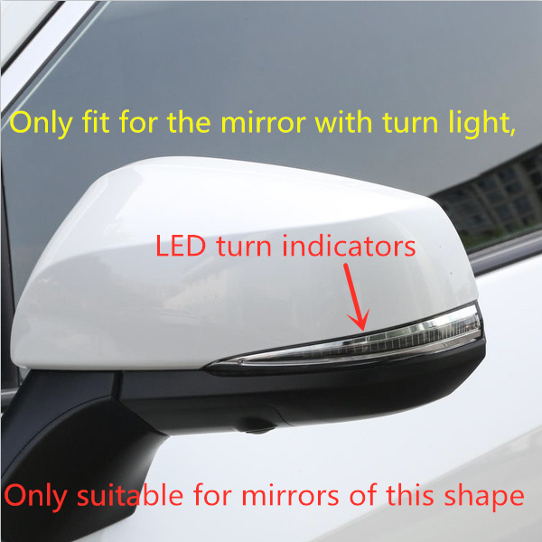 For Toyota Corolla Cross 2022 2023 Bright Black Side Mirrors Rearview ...