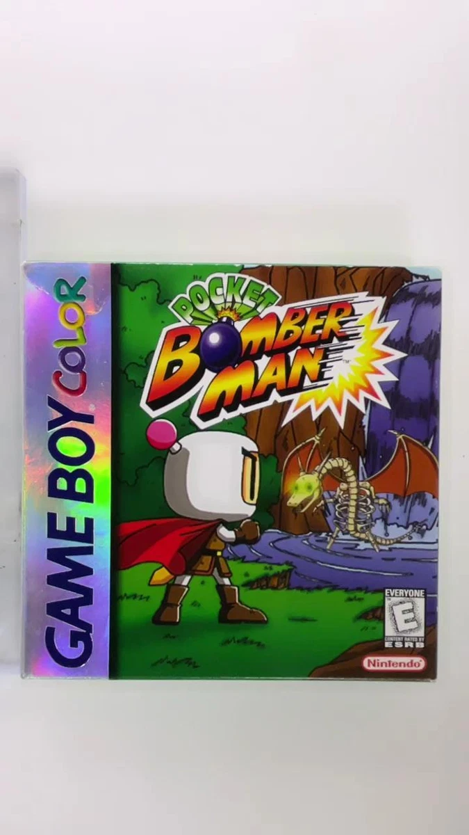 Pocket Bomberman (GBC) Game Boy Color Game Case With Cover, 53% OFF