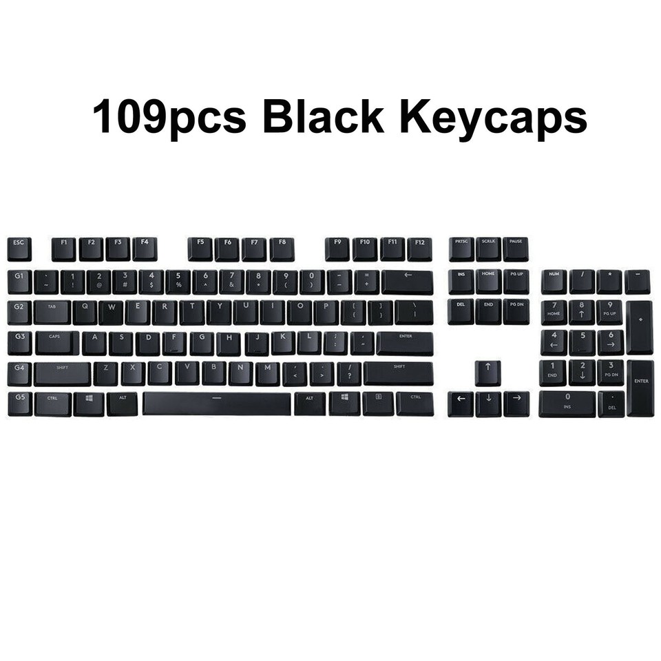 109pcs/87pcs Set Key Caps for Logitech G915 G913 G815 G813 TKL Keyboard ...