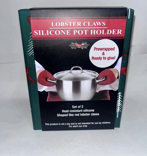 Samsonico Lobster Claws Silicone Pot Holder Heat Resistant Ready to ...