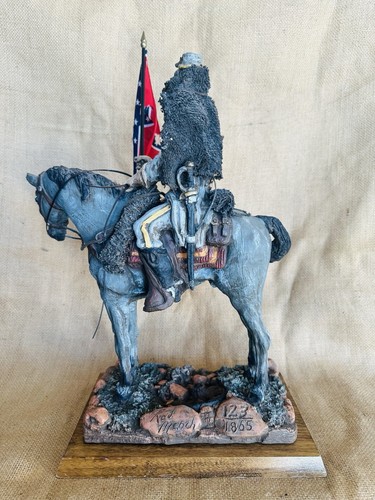 ROD MENCH THE CONFEDERATE SOLDIER Sculpture SIGNED 16” Tall 123/1865 | eBay
