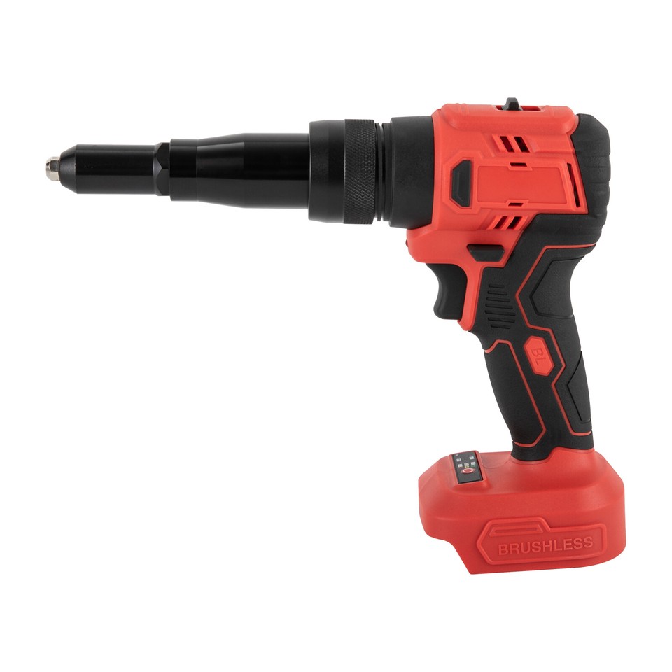Electric Rivet Gun Tool Set, Cordless Brushless Rivet Tool Kit ...