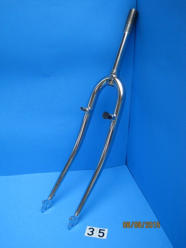 Vintage New NOS Unicrown MTB Rigid Bicycle Chrome Fork 1" Threaded | eBay