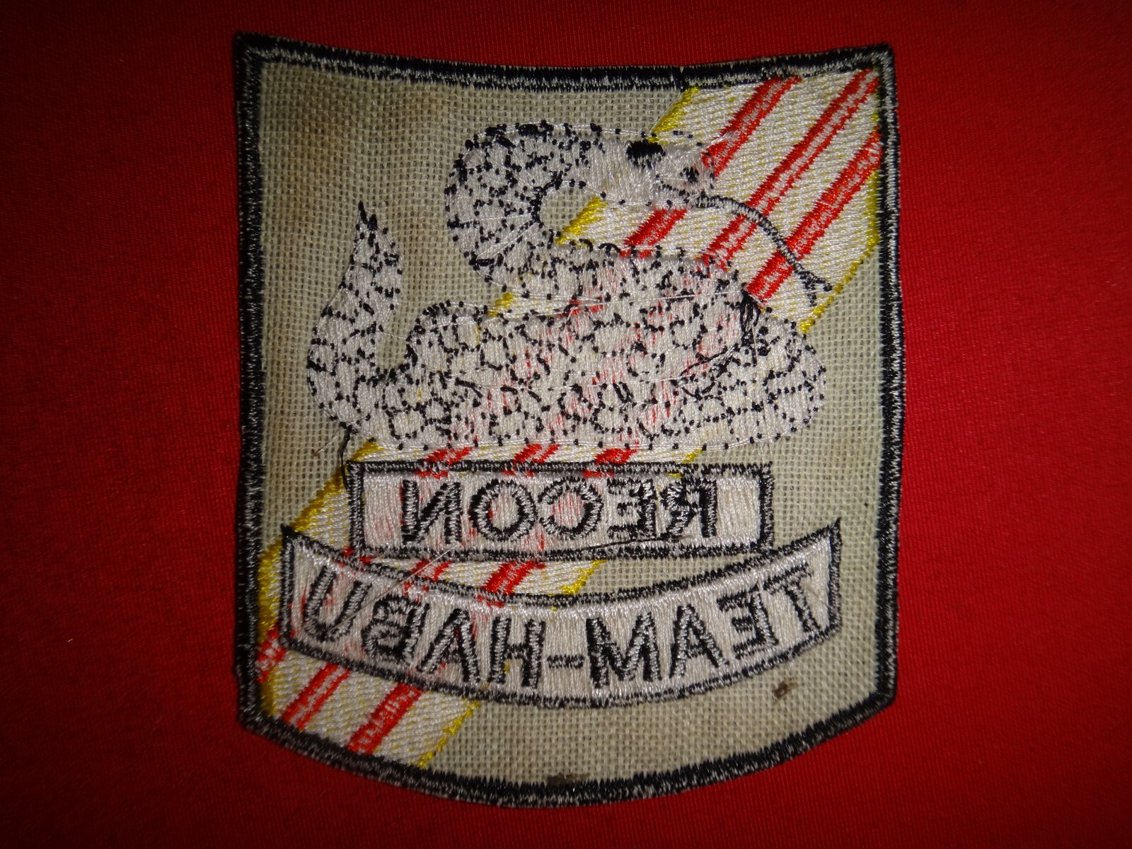 Vietnam War Patch US 5th Special Forces Group MACV-SOG Recon Team RT ...