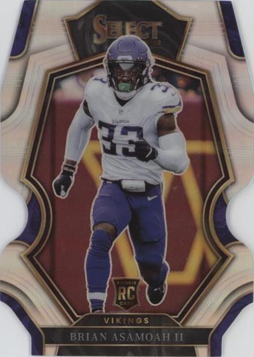 2022 Panini Select - Premier Level Brian Asamoah II #165 Silver Prizm ...