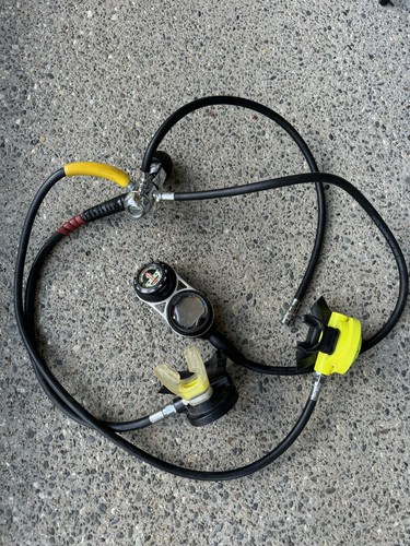 US Divers Regulator Octopus Rig with Conshelf SE2 and Suunto Dive ...