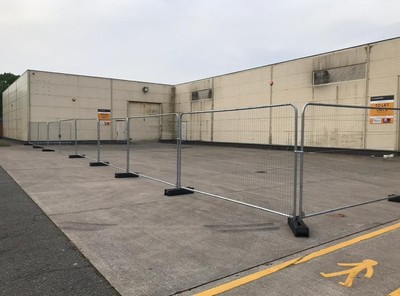 New Heavy Duty Round Top Panels (Temporary Fencing Heras) | eBay