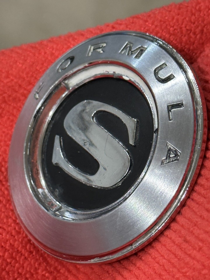 1966 Plymouth Barracuda Formula S Fender Emblem 1967 1968 Cuda Badge 66 ...