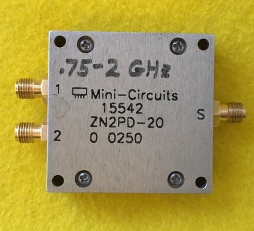 Mini-Circuits 15542 ZN2PD-20 0 0250 | eBay