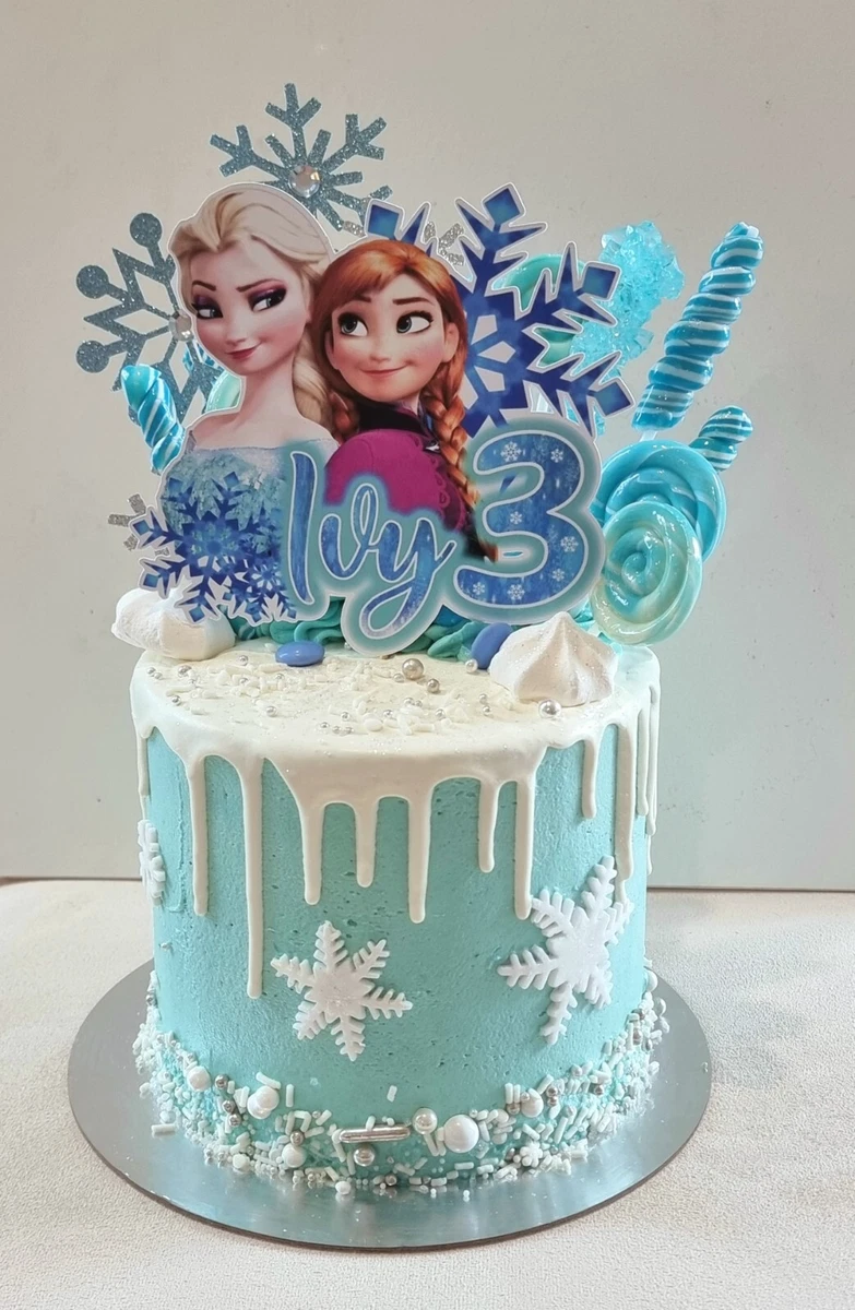 Olaf Sheet Cakes On A Hill