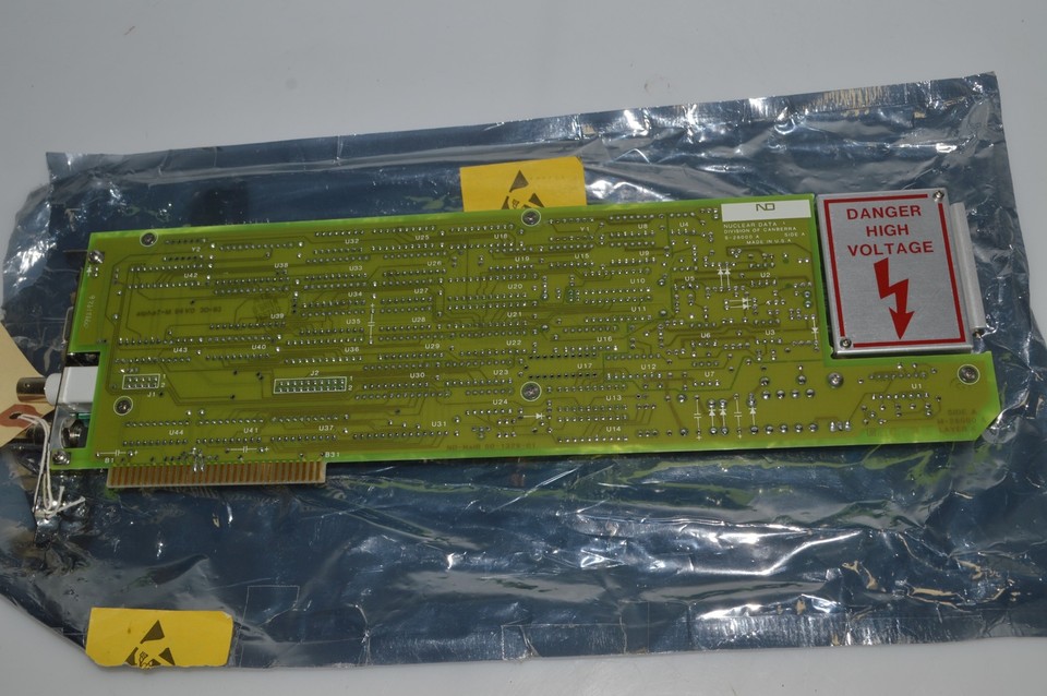 TC CANBERRA NUCLEAR DATA NAI/AMP/HVPS CIRCUIT BOARD S-23258 REV C (LTI5 ...