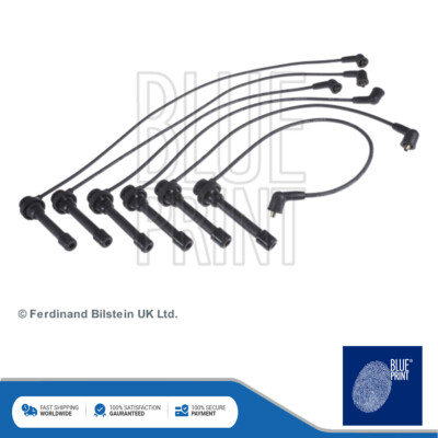 Fits Mitsubishi Galant 1996-2004 2.5 Ignition Leads Blue Print MD332110 ...