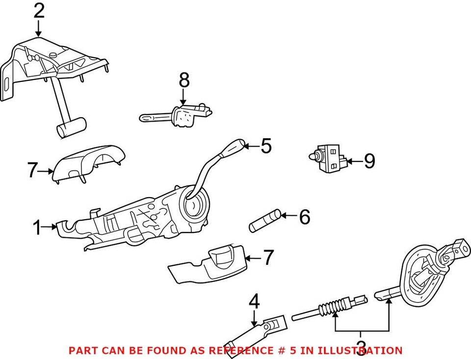 Genuine OEM Mopar Manual Transmission Shift Lever For Dodge Ram 2500 ...
