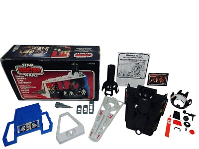 Star Wars Vintage Canadian Darth Vader's Star Destroyer Action Playset ...